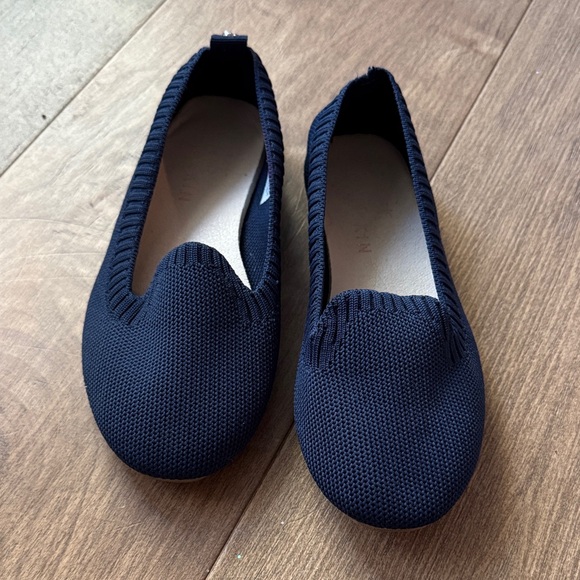 Danskin | Shoes | Danskin Kids Navy Blue Knit Shoes | Poshmark